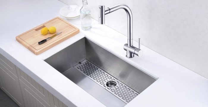 Square Single Bowl Sink - Fusion Home